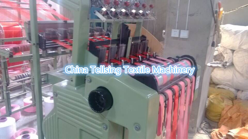 top quality mattress edge ribbon machine China manufacturer Tellsing for weaving factory