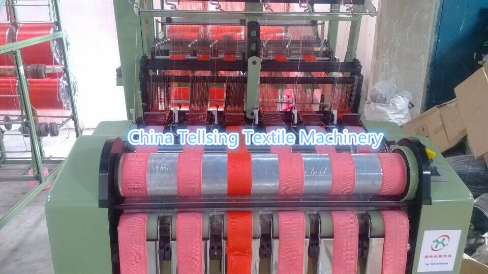 top quality mattress edge ribbon machine China manufacturer Tellsing for weaving factory