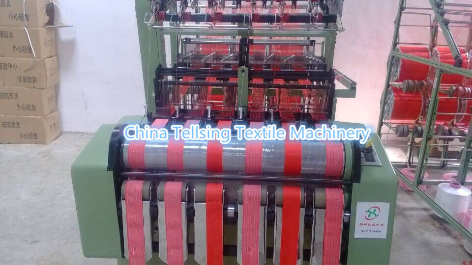 top quality mattress edge ribbon machine China manufacturer Tellsing for weaving factory