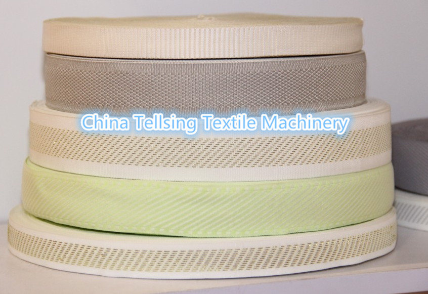 top quality mattress edge ribbon machine China manufacturer Tellsing for weaving factory