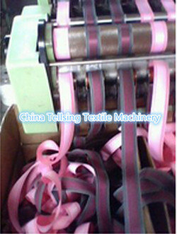 top quality mattress edge ribbon machine China manufacturer Tellsing for weaving factory