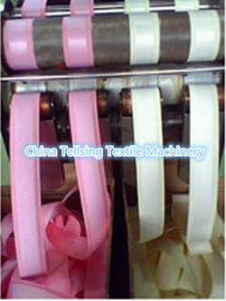 top quality mattress edge ribbon machine China manufacturer Tellsing for weaving factory