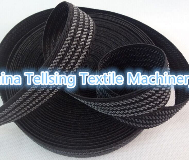 top quality elastic webbing machine China company Tellsing for textile fabric factory