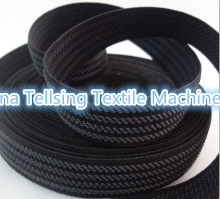 top quality elastic webbing machine China company Tellsing for textile fabric factory