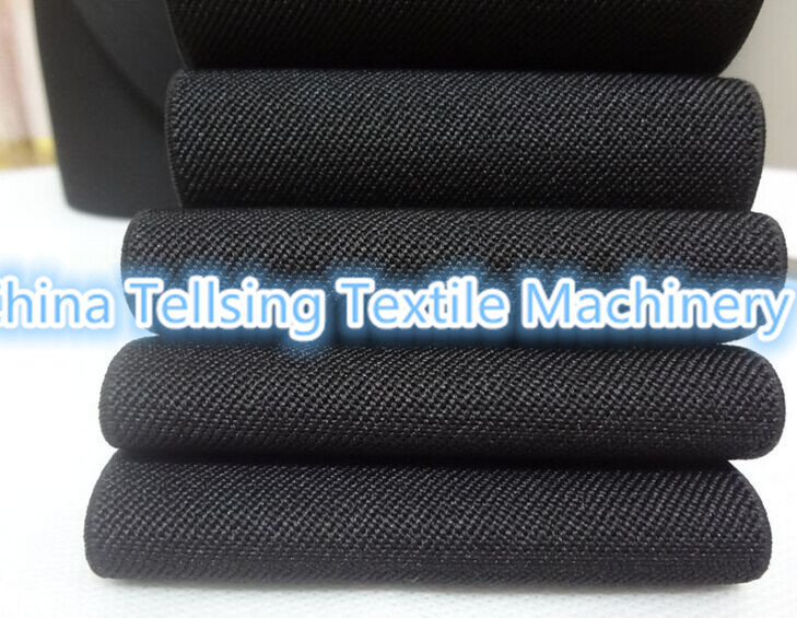 top quality elastic webbing machine China company Tellsing for textile fabric plant