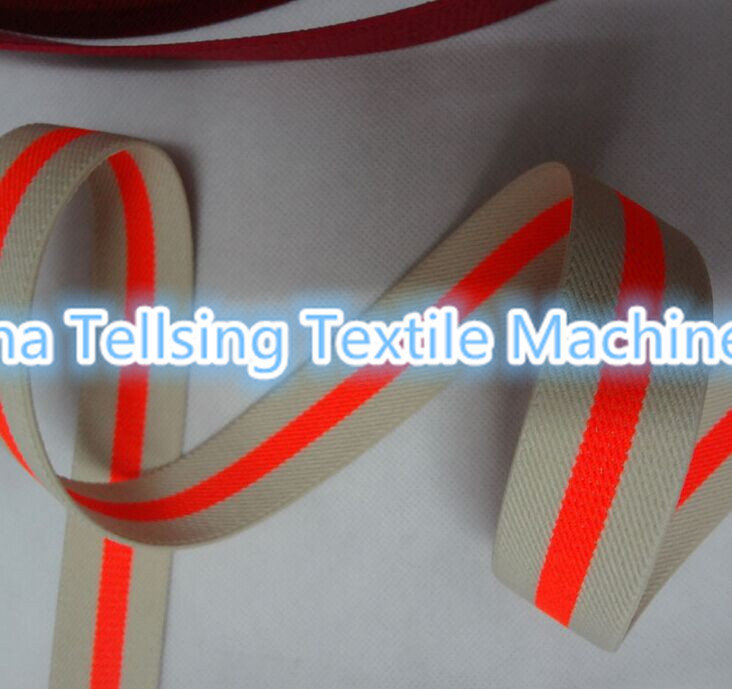 top quality elastic webbing machine China company Tellsing for textile fabric plant