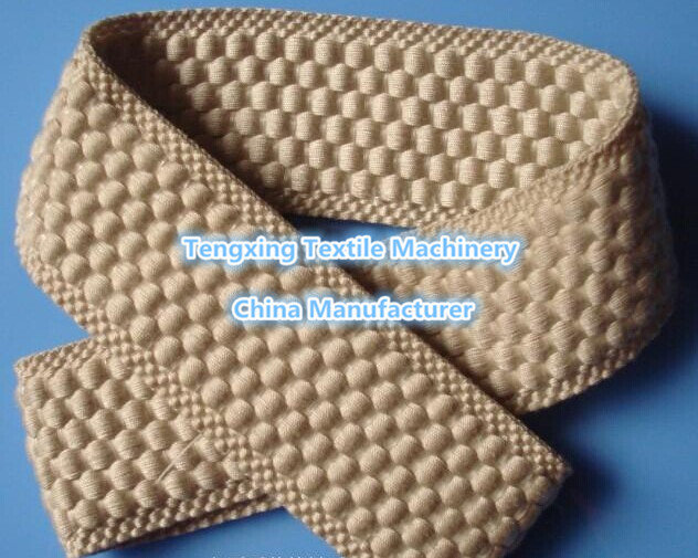 top quality 50mm elastic band machine China company Tellsing for textile fabric plant