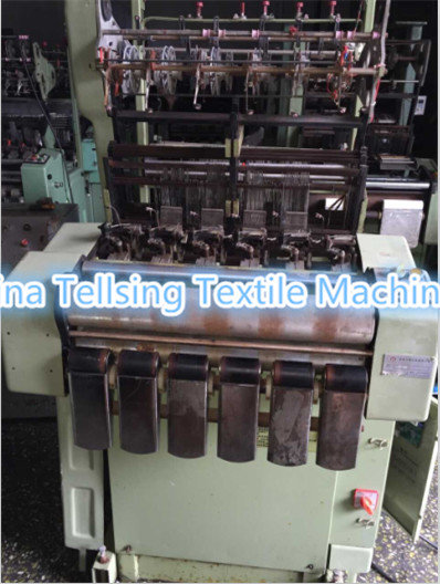 good quality used 6/55 needle loom machine for elastic or inelastic webbing or ribbon