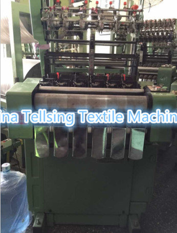 good quality used 6/55 needle loom machine for elastic or inelastic webbing or ribbon
