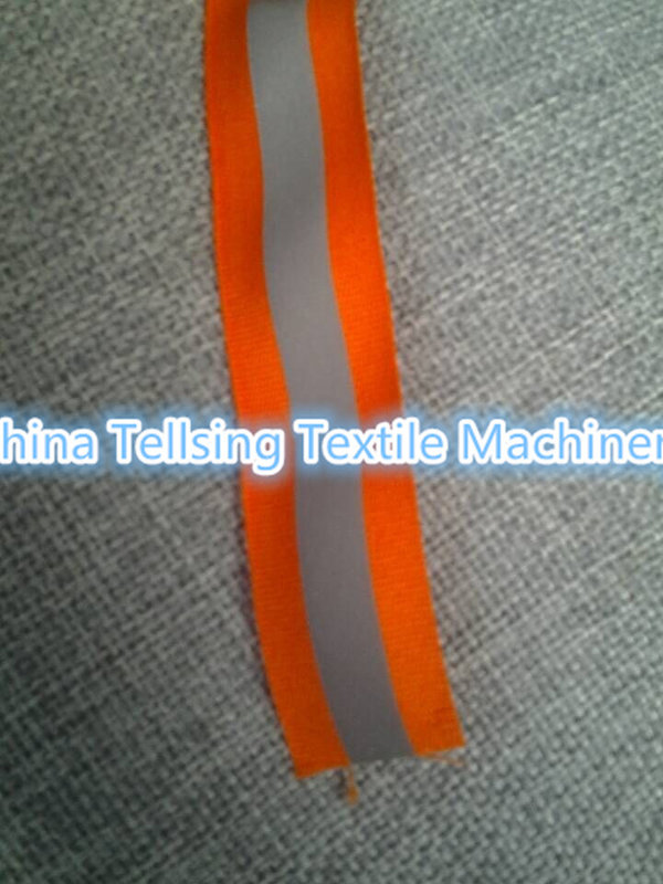 top quality 25mm reflective band machine China company Tellsing for textile fabric plant