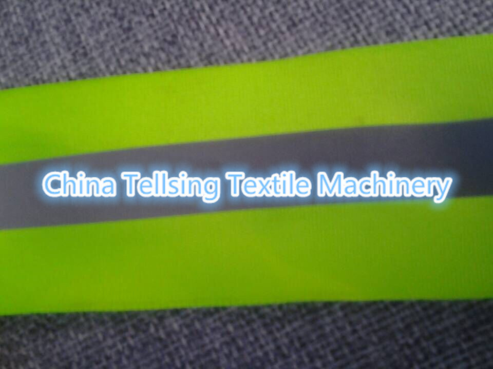 top quality 50mm reflective strip machine China supplier Tellsing for textile fabric plant