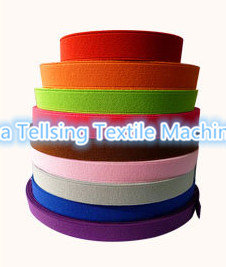 good quality China coiler machine plant for packing cotton ribbon,elastic webbing