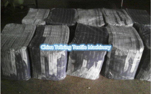 good quality horizontal elastic webbing packing machine China factory for textile plant