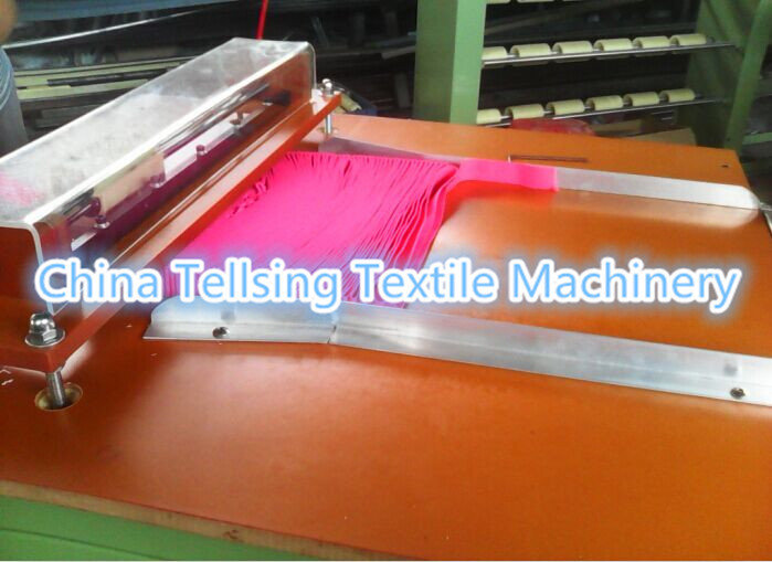 good quality horizontal elastic webbing packing machine China maker for textile plant