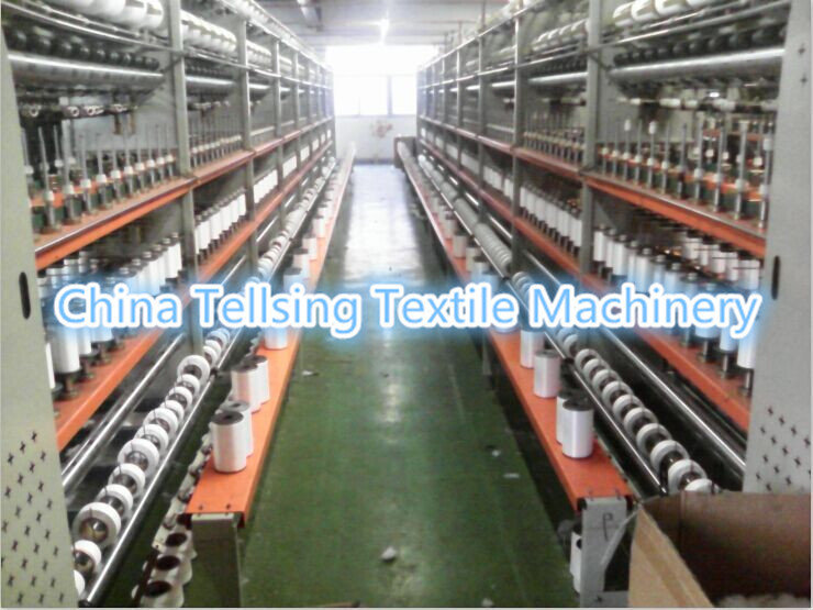 top quality elastic covered line machine China company Tellsing for textile plant etc