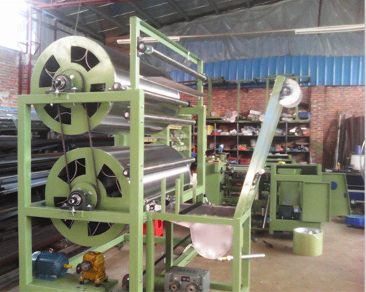top quality electric heating starching ironing machine China exporter Tellsing for webbing