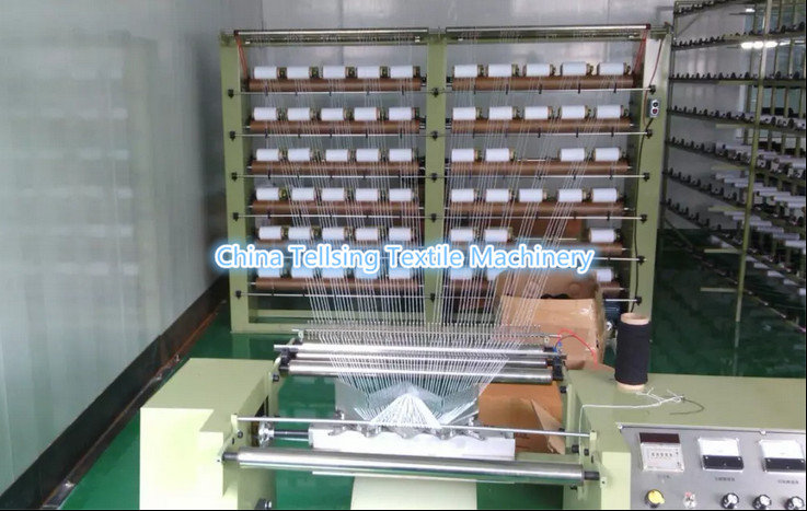 top quality latex thread spooling machine factory for weaving elastic ribbon,tape,band