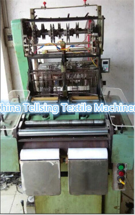 used 2/110 needle loom machine for weaving elastic or inelastic webbing or ribbon