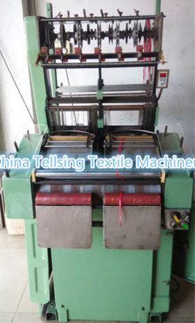 used 2/200 needle loom machine for weaving elastic or inelastic webbing or ribbon