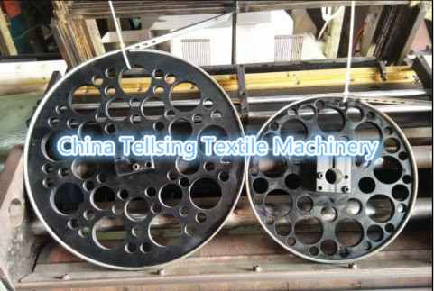 used 1/600 needle loom machine for weaving elastic or inelastic webbing or ribbon