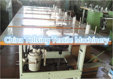 good quality China coiler machine maker for packing cotton ribbon,elastic webbing