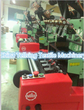 good quality used muller needle loom machine for elastic or inelastic webbing or ribbon