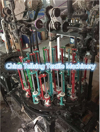 good quality used middle-speed 32 spindle braiding machine for weaving rope,webbing etc.