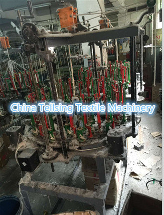 good quality used middle-speed 32 spindle braiding machine for weaving rope,webbing etc.