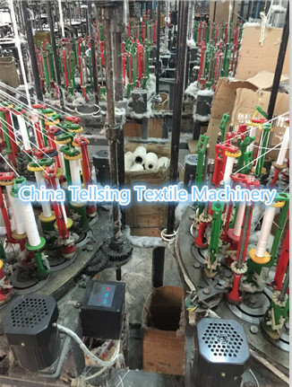 good quality used middle-speed 32 spindle braiding machine for weaving rope,strip etc.