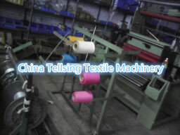 good quality tellsing brand crochet elastic tape machine for cowboy,shoe,leather,garments