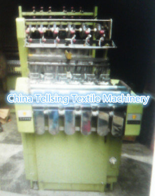 used hand taiwan brand needle loom machine for weaving elastic or inelastic webbing or ribbon China supplier Tellsing