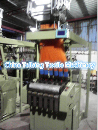 top quality jacquard loom machine for making elastic or inelastic ribbon China manufacturer Tellsing for weaving factory