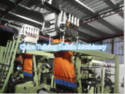 top quality jacquard loom machine for making elastic or inelastic ribbon China manufacturer Tellsing for weaving factory