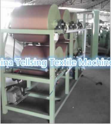 top quality 6 cylinders  finishing and starching machine for woven ribbon, elastic webbing,belt China factory Tellsing