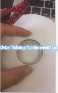 coiling machine in sales for packing ribbon,webbing,strap,riband,band,belt,elastic tape