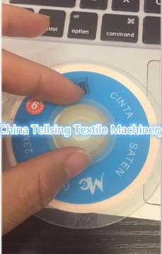 coiling machine in sales for packing ribbon,webbing,strap,riband,band,belt,elastic tape