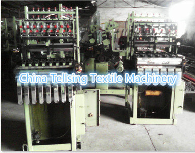 good quality used 8/30 needle loom machine for weaving webbing,tape or ribbon,straps,belt,lace etc.