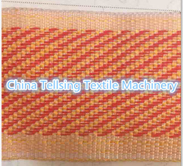 good quality used 6/55 needle loom machine for weaving webbing,tape or ribbon,straps,belt,lace etc.
