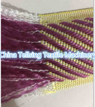 good quality used 6/55 needle loom machine for weaving webbing,tape or ribbon,straps,belt,lace etc.