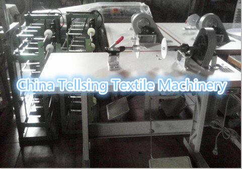 Good quality Tellsing coiling  machine in sales  for ribbon,webbing,tape,stripe,riband,band,belt,elastic tape etc.