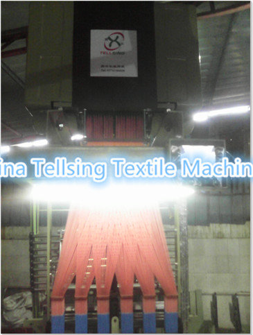 good quality needle loom with jacquard machine for weaving elastic webbing,ribbon,tape,strap,rope, China tellsing supply