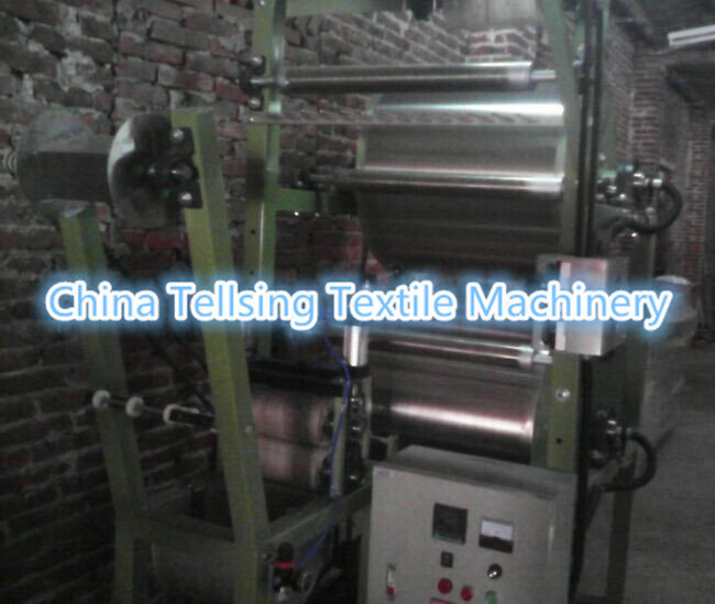 top quality 2 cylinders  starching and finishing machine  for zipper tape, ribbon lace,webbing sling and gas ironing