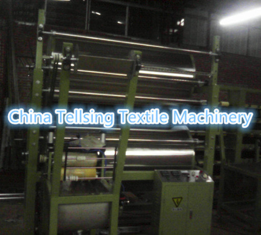 top quality 2 cylinders  starching and finishing machine  for zipper tape, ribbon lace,webbing sling and gas ironing