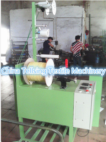 Good quality Tellsing coiling  machine in sales  for ribbon,webbing,tape,strip,riband,band,belt,elastic tape etc.