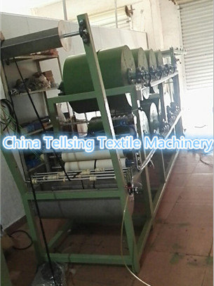 top quality 8 cylinders finishing and starching machine electric heating  for zipper tape, ribbon lace,webbing sling