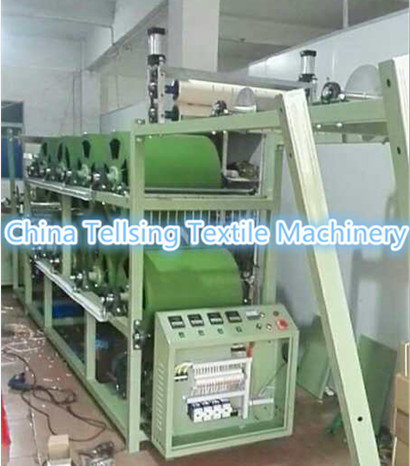top quality 8 cylinders finishing and starching machine electric heating  for zipper tape, ribbon lace,webbing sling
