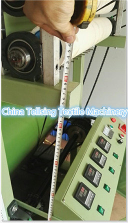 top quality 8 cylinders finishing and starching machine electric heating  for zipper tape, ribbon lace,webbing sling