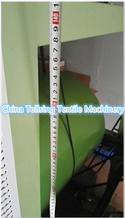 top quality 8 cylinders finishing and starching machine electric heating  for zipper tape, ribbon lace,webbing sling