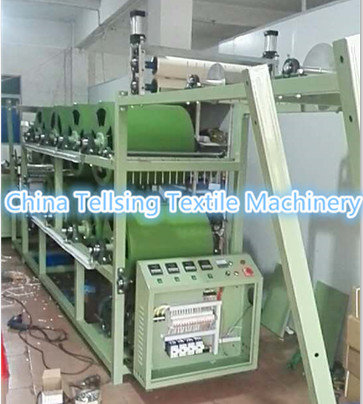 top quality 8 cylinders finishing and starching machine electric heating  for zipper tape, ribbon lace,webbing sling