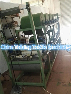 top quality 8 cylinders finishing and starching machine electric heating  for zipper tape, ribbon lace,webbing sling